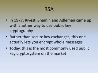 Cryptography | PPSX