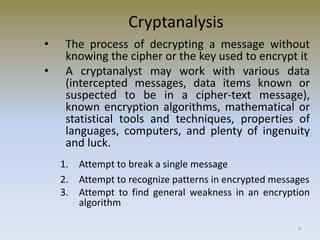 Cryptography | PPT