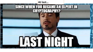 Cryptography for Beginners | PPT