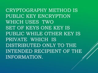 Cryptography | PPT