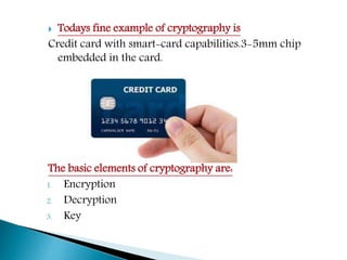 Cryptography | PPTX