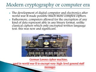 Cryptography | PPTX