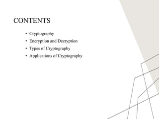 CRYPTOGRAPHY and its applications .pptx
