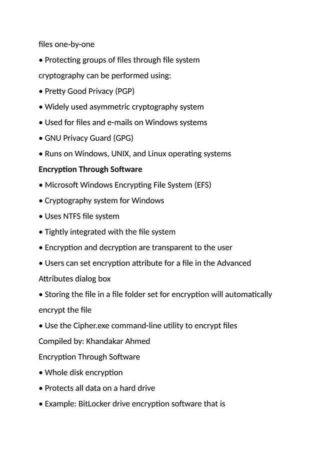 cryptography in engineering related as software | PDF