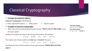 Cryptography in discrete structure .pptx
