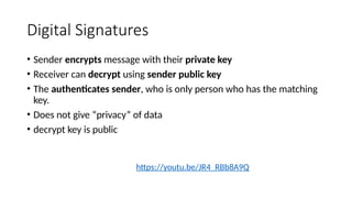 Introduction to Cryptography and digital signatures | PPTX