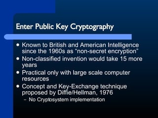 Cryptography - A Brief History | PPT