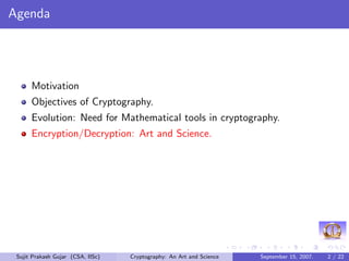 Cryptography - An art and science | PPT