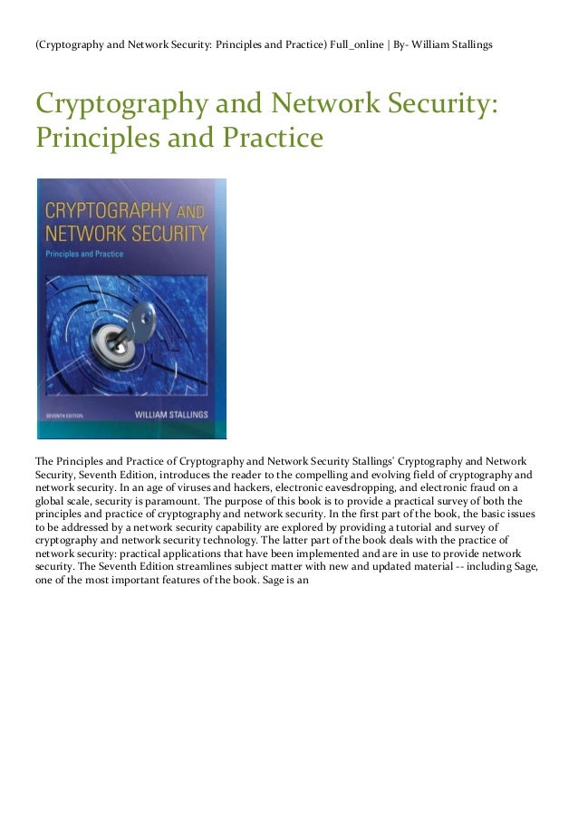 (Cryptography and Network Security: Principles and Practice) Full_onl…