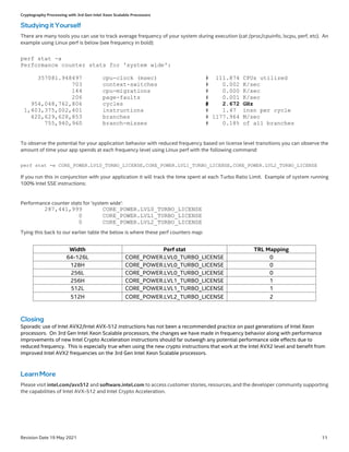 Cryptography Processing with 3rd Gen Intel Xeon Scalable Processors | PDF | Information and ...