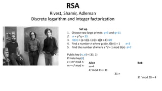 Cryptography : From Demaratus to RSA | PPT