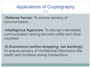 Cryptography (Revised Edition) | PPTX | Information and Network Security | Computing