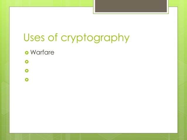 Cryptography an application of vectors and matrices | PPTX