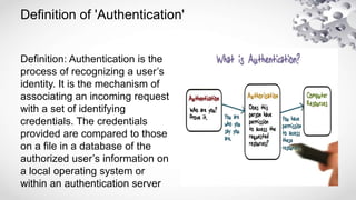 Cryptography and authentication | PPTX | Operating Systems | Computer Software and Applications