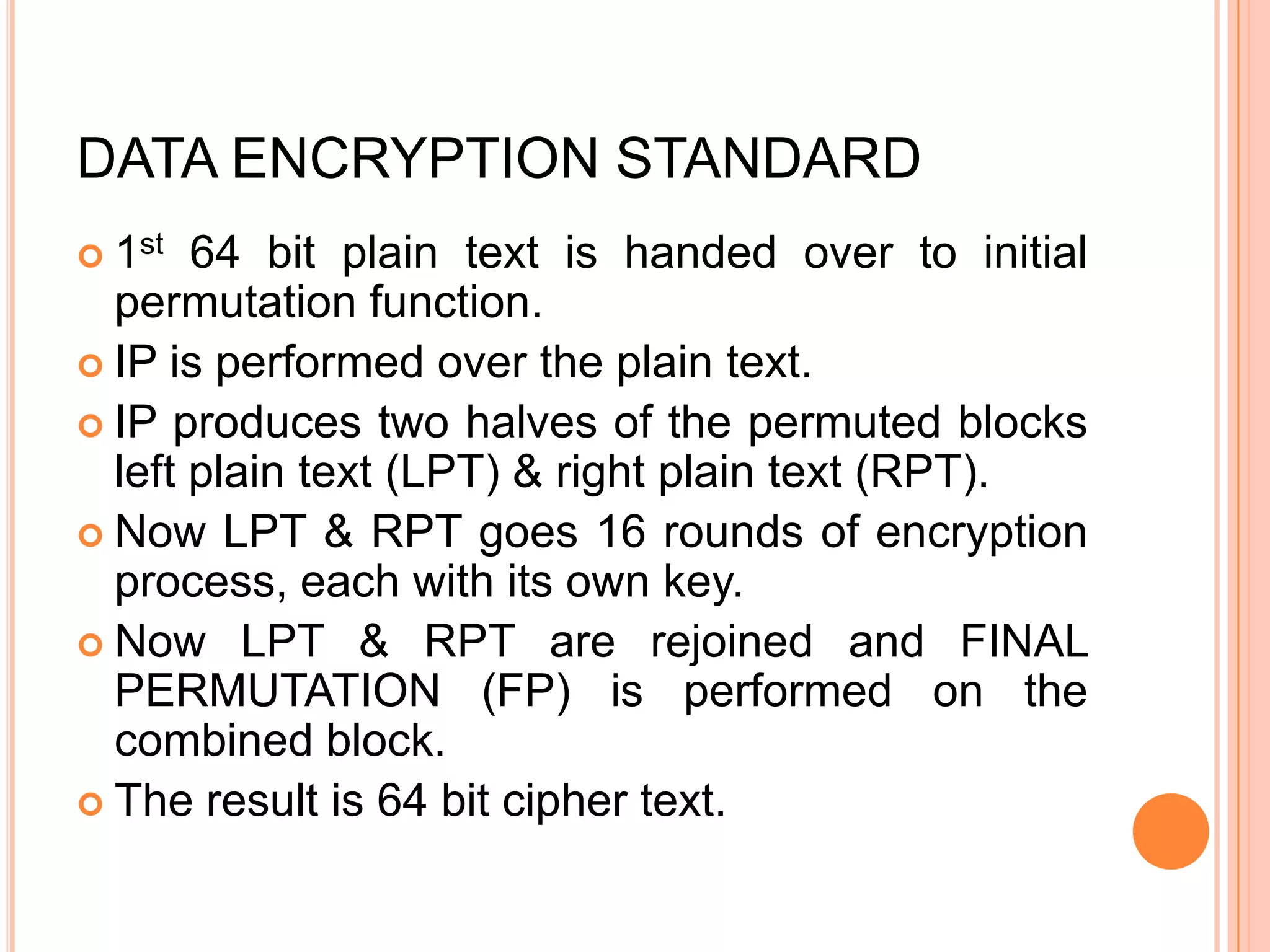Cryptography and network security | PPTX