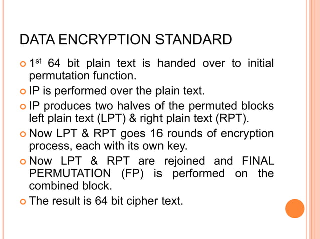 Cryptography and network security | PPTX