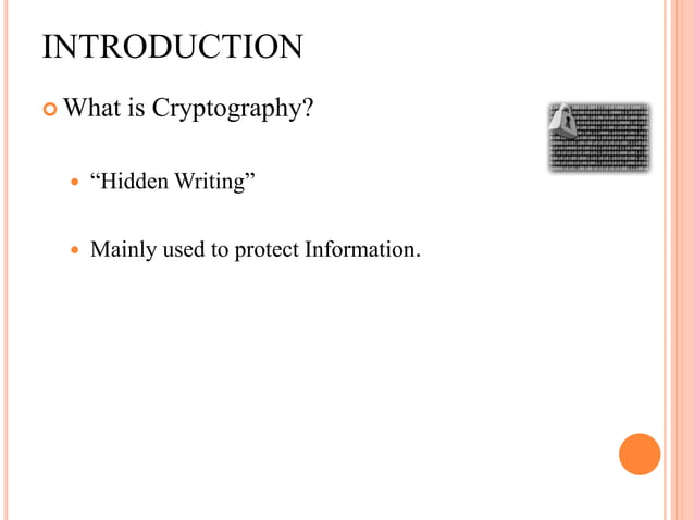 Cryptography and network security | PPTX