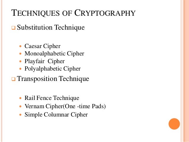 Cryptography and network security