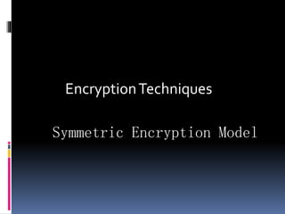Cryptography and network security | PPTX