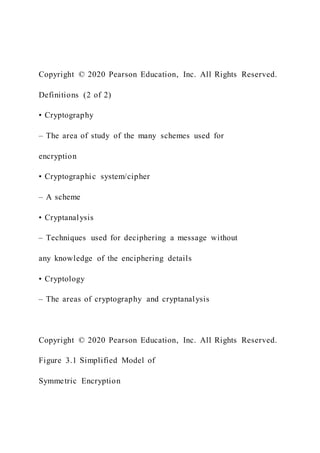 Cryptography and Network Security Principles and Practice | DOCX