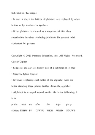 Cryptography and Network Security Principles and Practice | DOCX