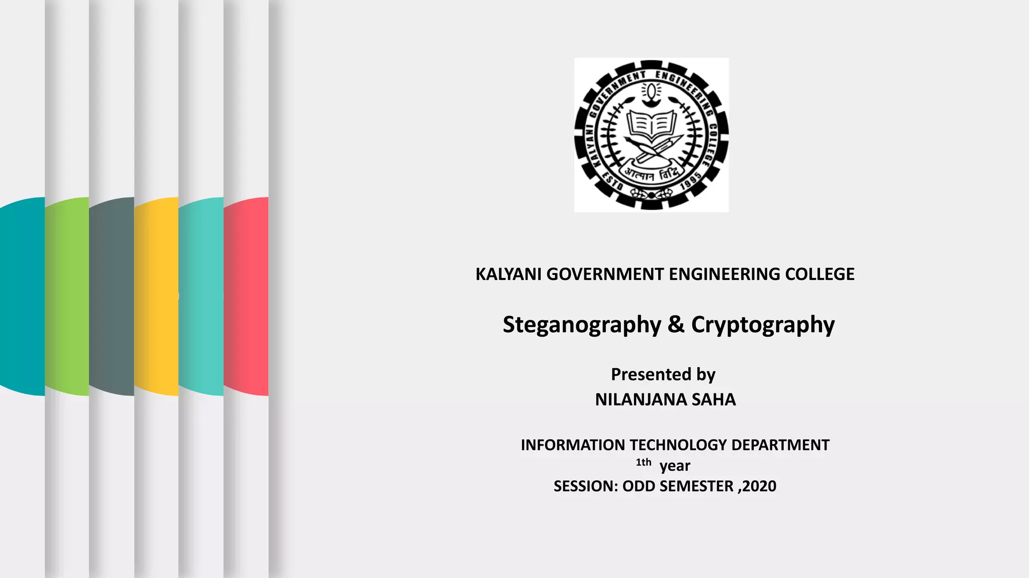 Cryptography and Steganography | PPT