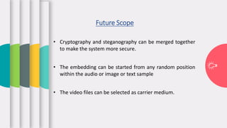 Cryptography and Steganography | PDF