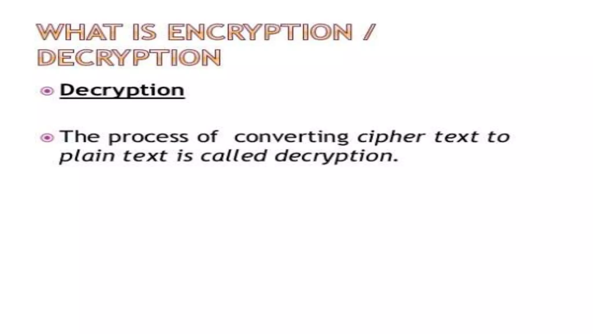 Cryptography concepts and techniques | PPTX