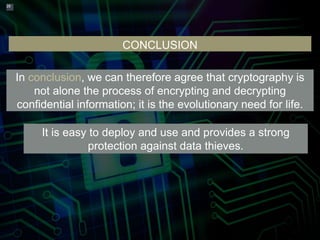 Cryptography Presentation | PPTX