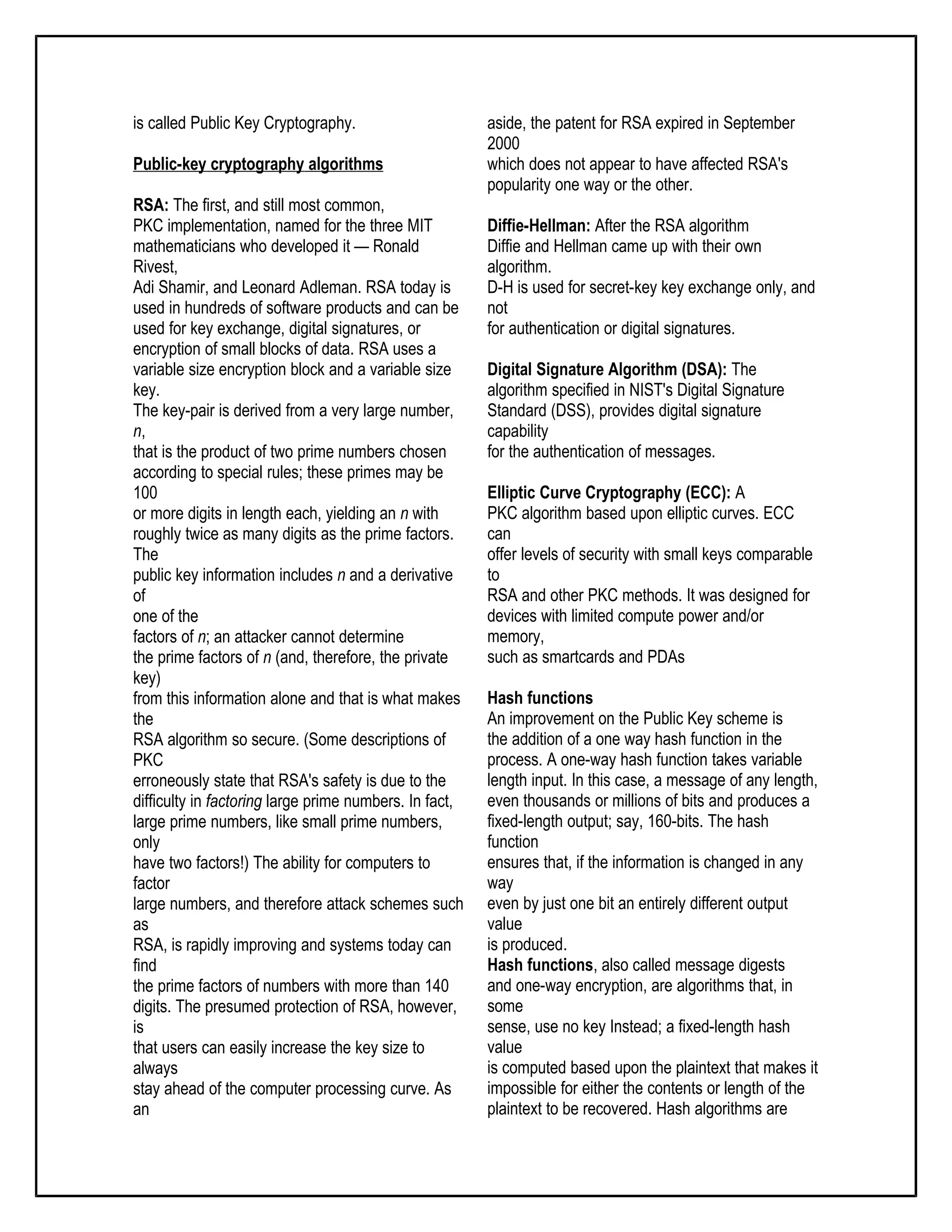 Cryptography full report | DOC