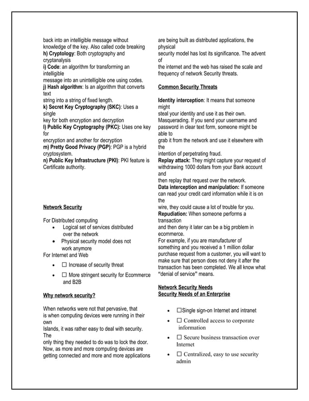 Cryptography full report | DOC | Information and Network Security | Computing