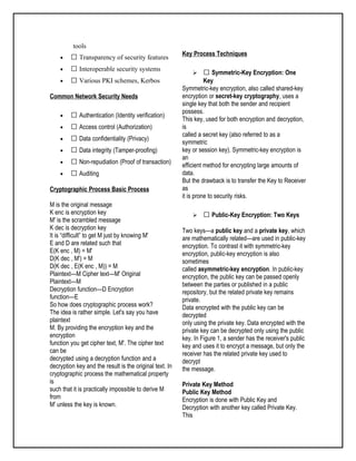 Cryptography full report | DOC