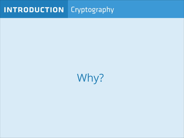 Cryptography in JavaScript, what the hell?! | PPT