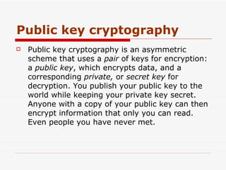 Cryptography intro | PPT