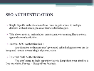 Cryptography in user authentication | PPT