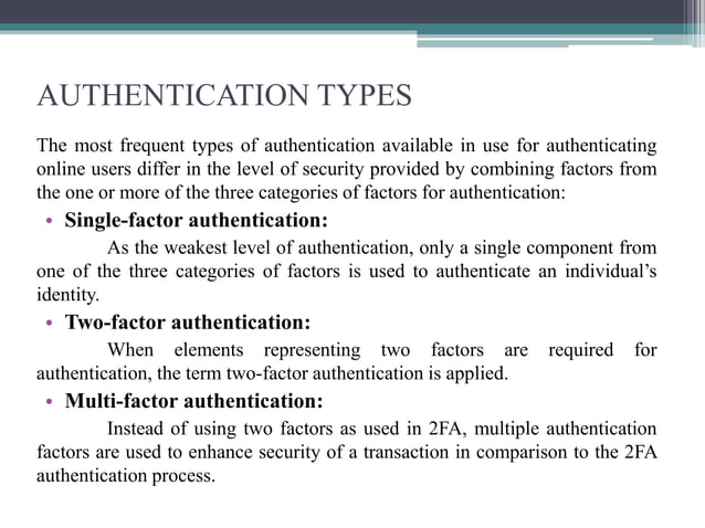 Cryptography In User Authentication Ppt