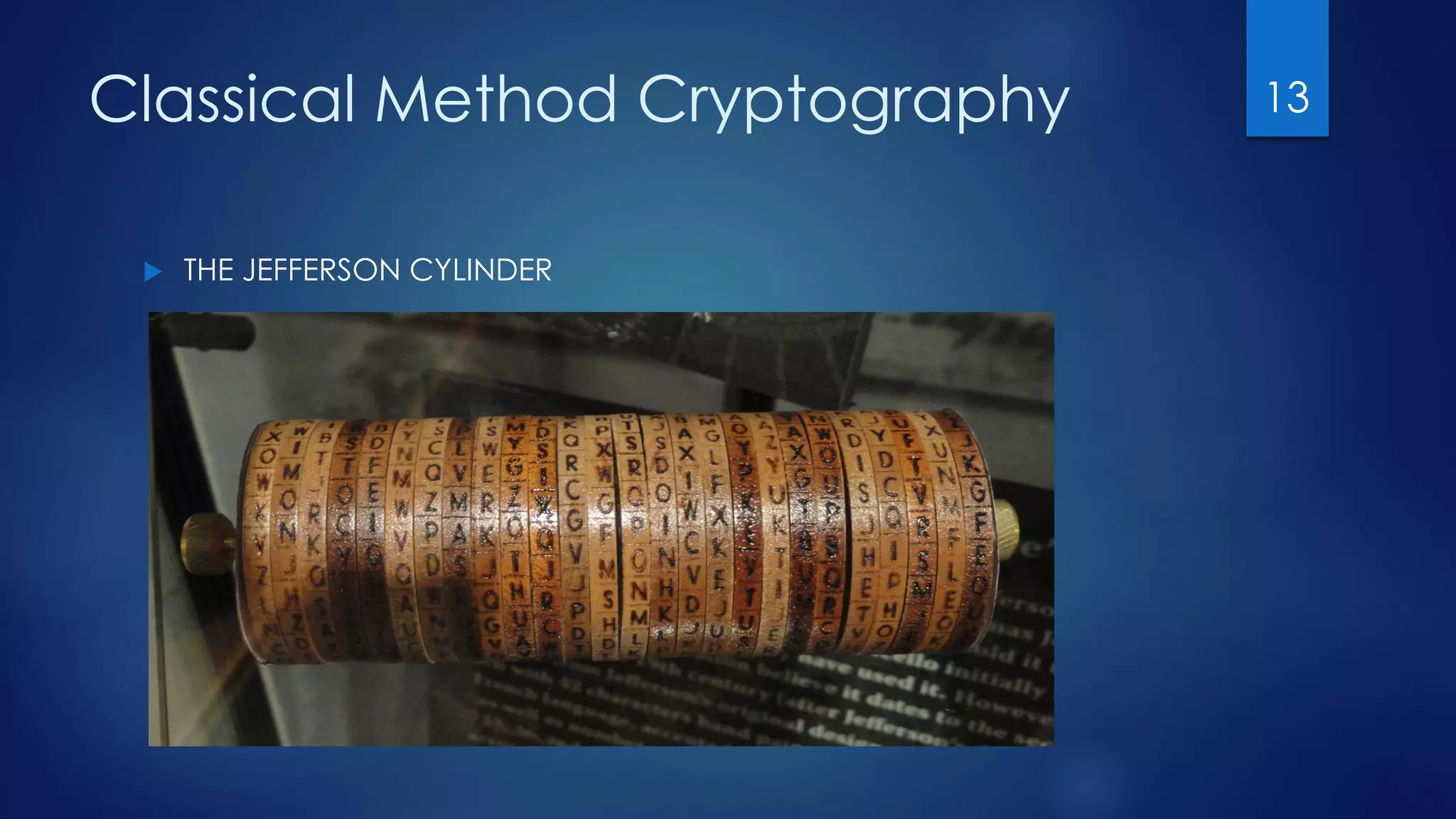 Information Security Cryptography ( L03- Old Cryptography Algorithms ...