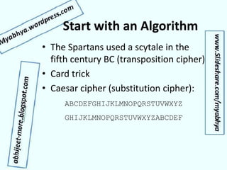 Cryptography make easy | PPT