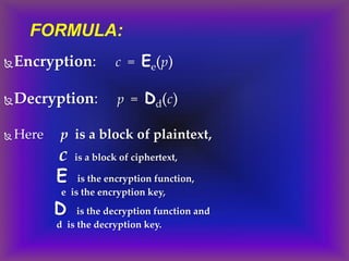 Cryptography | PPTX | Information and Network Security | Computing