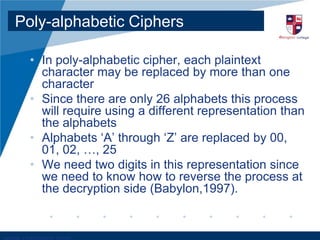Superficial Study on the Concept of Cryptography | PPT