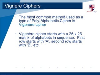 Superficial Study on the Concept of Cryptography | PPT