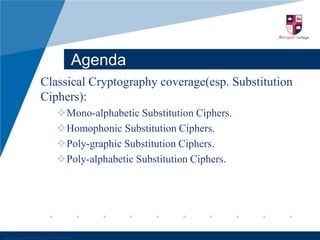 Superficial Study on the Concept of Cryptography | PPT
