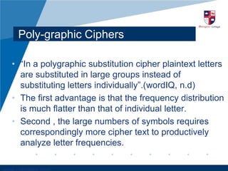 Superficial Study on the Concept of Cryptography | PPT