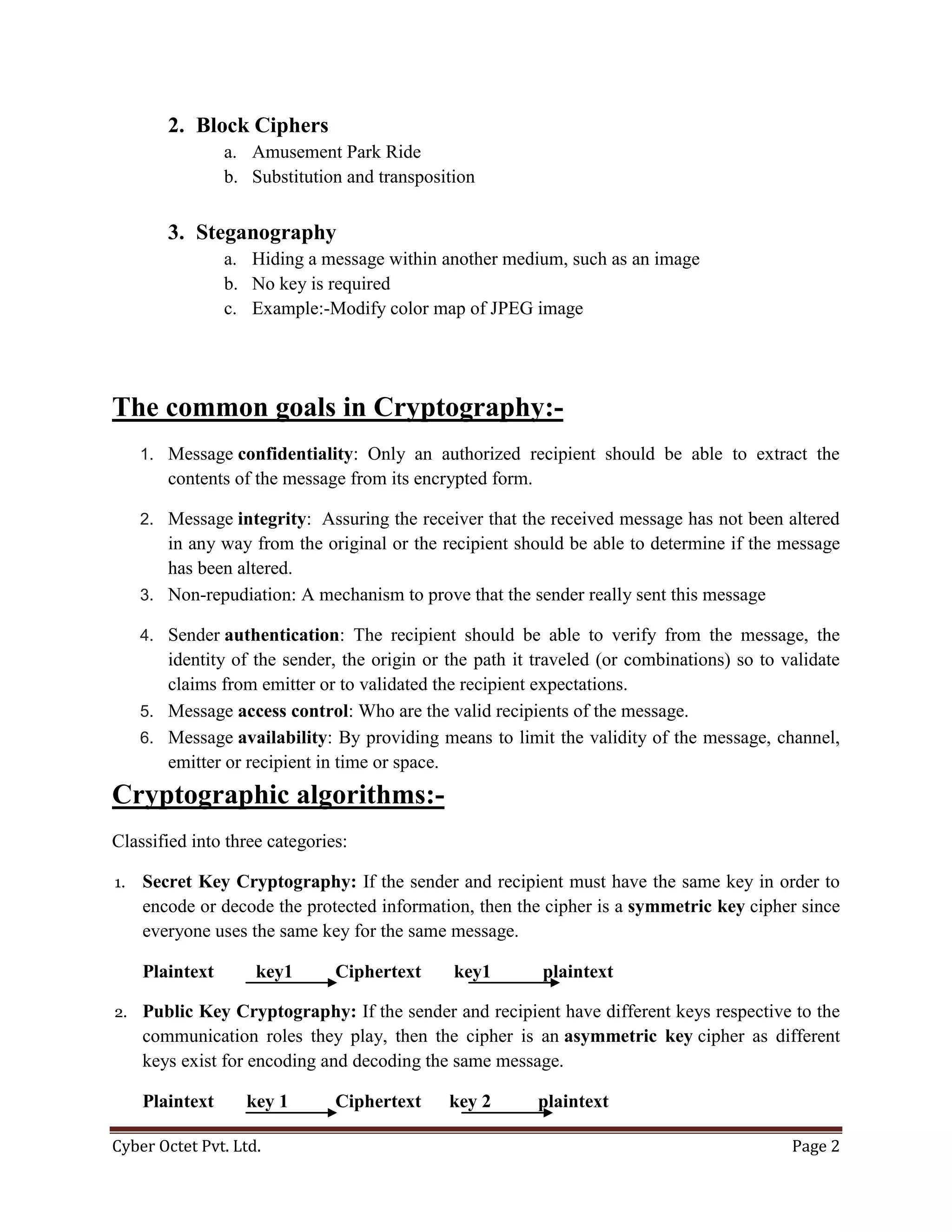 White Paper on Cryptography | PDF | Information and Network Security | Computing