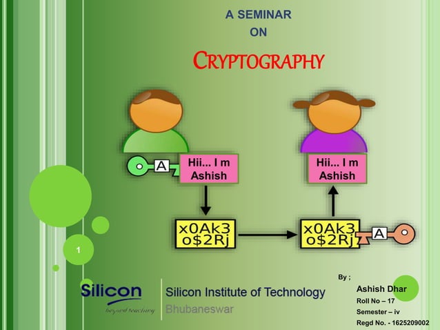 Cryptography seminar 2017 | PPT