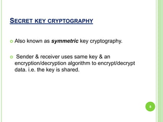 Cryptography seminar 2017 | PPT