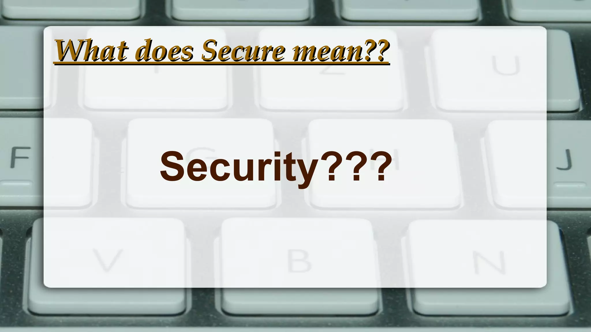 Basic techniques in cryptography | PPT