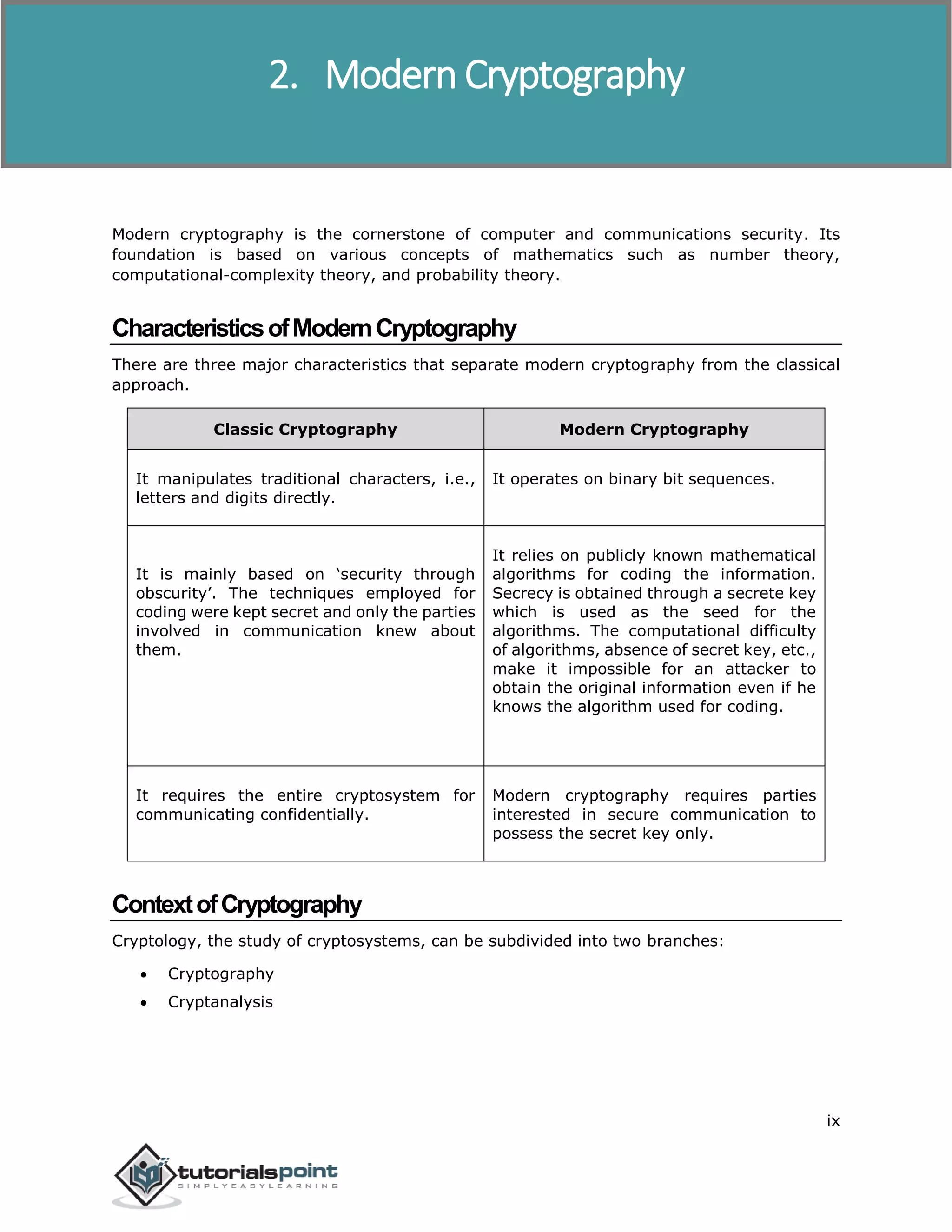 Cryptography tutorial | PDF