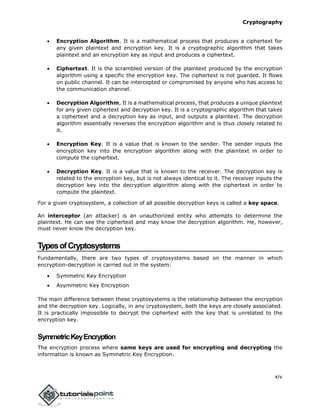 Cryptography tutorial | PDF