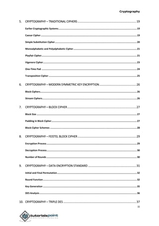 Cryptography tutorial | PDF